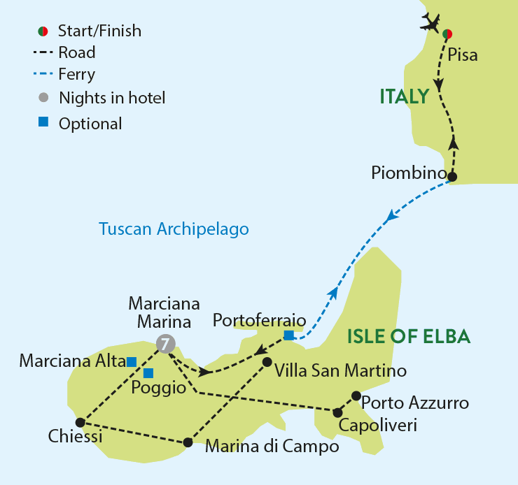 8 Day Package Holiday on the Island of Elba | Travelsphere - Travelsphere