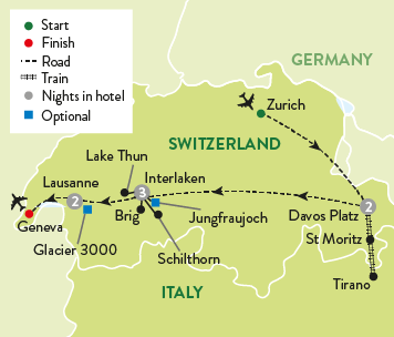 Best of Switzerland Escorted Holiday